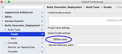 How To Disable Gradle Offline Mode In Android Studio Stack Overflow