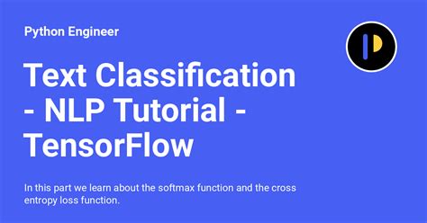 Text Classification NLP Tutorial TensorFlow Beginner 11 Python