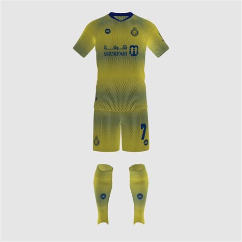 Al Nassr 23 24 Home Kit FIFA 23 Kit Creator Showcase