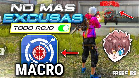 SENSI PRO NUEVA FORMA DE PEGAR TODO ROJO SIN LEVANTAR MIRA EN FREE FIRE