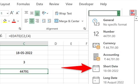 How To Add Months To A Date In Microsoft Excel
