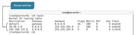 Route Command Examples In Linux The Geek Diary