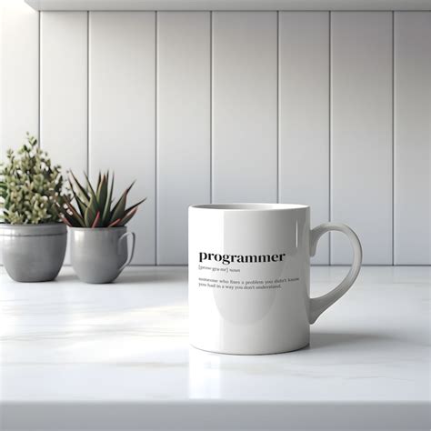 definition mug programmer coffee mug programmer coffe mug funny present silly mug