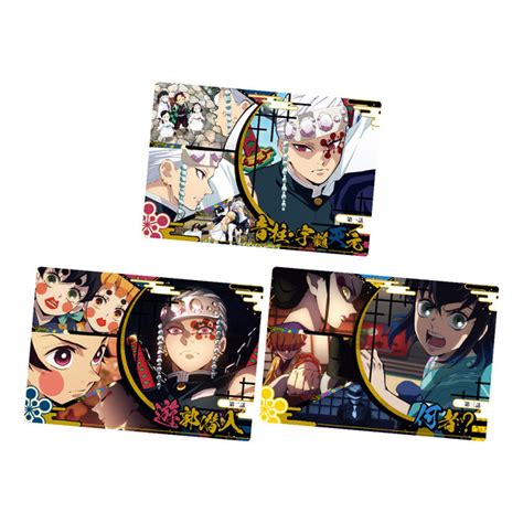 鬼滅の刃遊郭編名場面や甘露寺蜜璃時透無一郎もウエハース第6弾第7弾 アニメアニメ