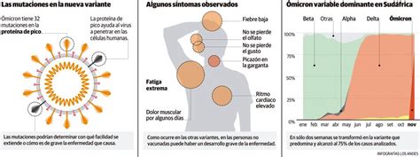 Más contagiosa menos grave cómo es la variante Ómicron y qué síntomas