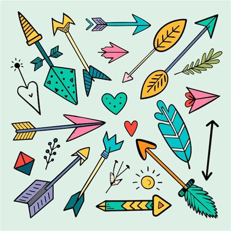 Un Dibujante De Dibujos Animados De Colores Objetos Cliparts Vector
