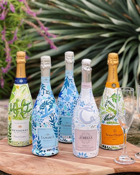 Hand Painted Wine Bottles Hand Painted Gifts Hand Painted Wine