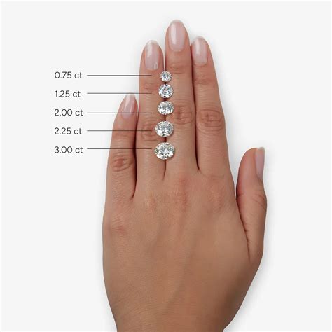 2 Ctw Round Lab Grown Diamond Graduated Engagement Ring Grownbrilliance