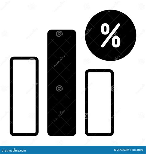 Aumento Del Icono Del Vector De Ventas Aislado En Fondo Blanco