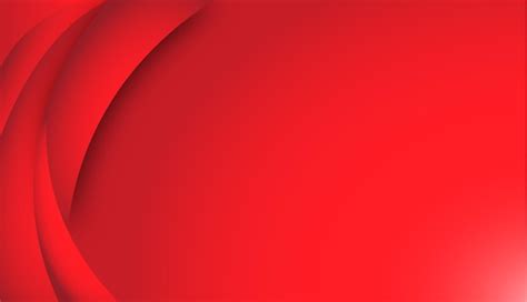 Fondo Abstracto Con Ondas Rojas Vector Premium