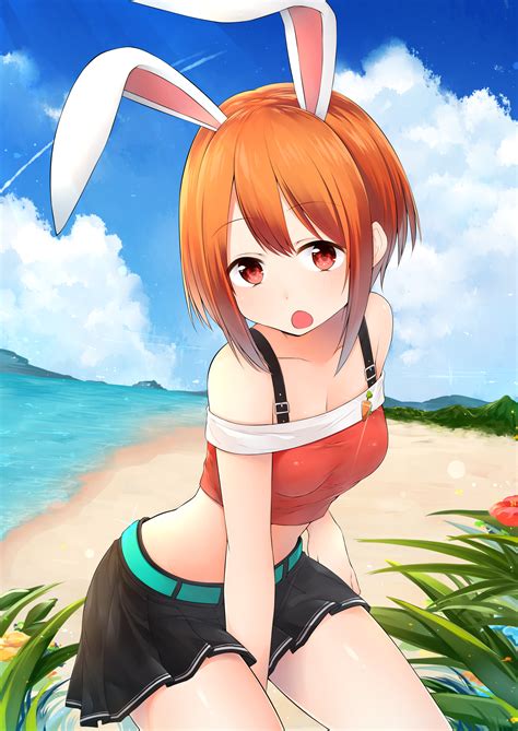 Fondos de pantalla ilustración mar Anime Chicas anime cabello