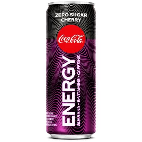 Coca Cola Zero Sugar Cherry Energy Drink Fl Oz Fred Meyer