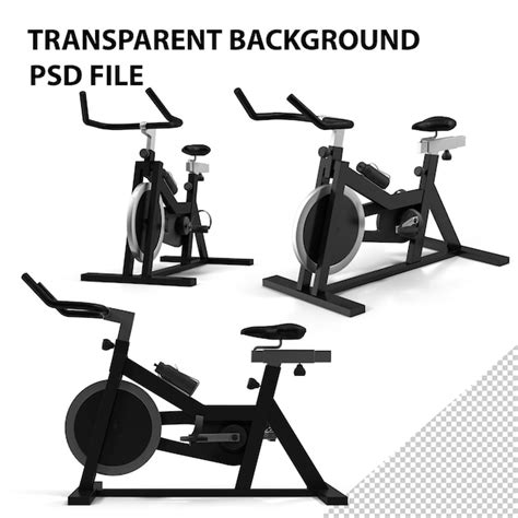 Premium Psd Gym Fitness Bike Png