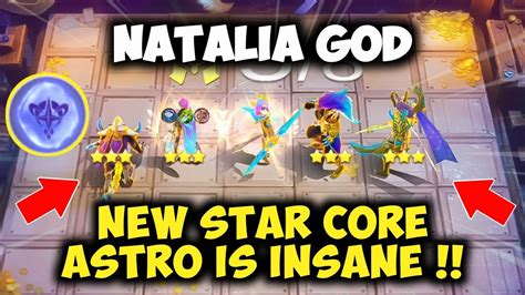NEW ASTRO STAR CORE IS INSANE NATALIA GOD THARZ SKILL 3 MAGIC