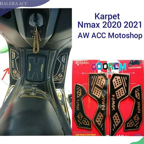 Jual Bordes Karpet Alas Pijakan Kaki All New Nmax 2020 2022 Shopee