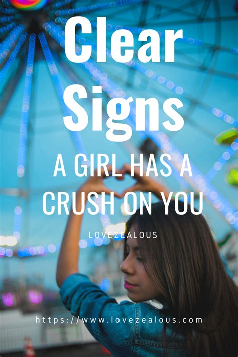 Clear Signs A Girl Has A Crush On You Signs She Likes You Having A Crush Your Crush