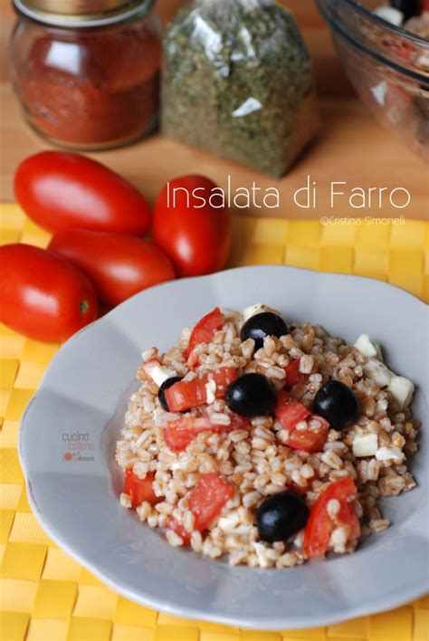 Insalata Di Farro Leggera Semplice E Veloce
