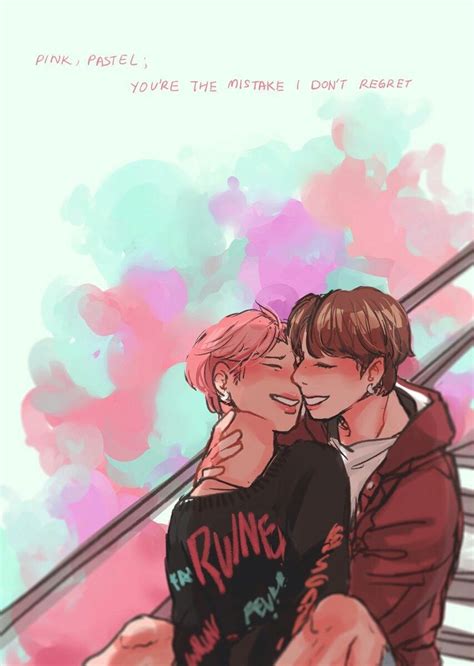 Jikook Fanart Jikook Fan Art Cute Couples