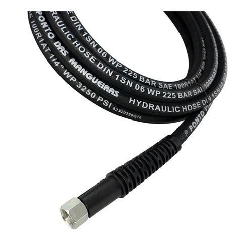 10 Mts Mangueira Trama Aço Lavadora Pressão Wap Comfort Parcelamento