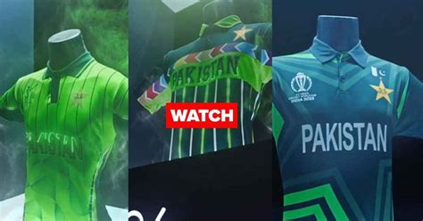 Watch Pakistan Unveil Star Nation Jersey For World Cup