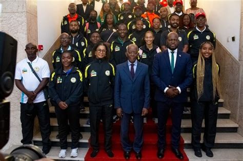 Folha de Maputo Notícias Desporto Jogos Africanos Delegação