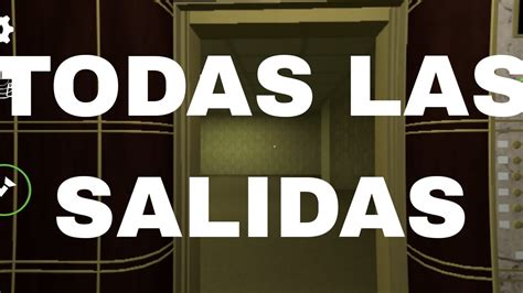 Casi Todas Las Salidas Del Nivel 0 Backrooms Descent XojonDT