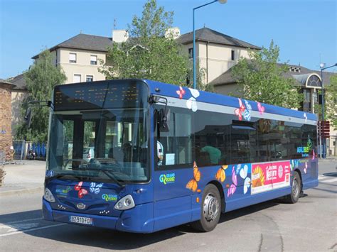 TRANS BUS Photothèque autobus HEULIEZ GX 127 L AggloBus Rodez