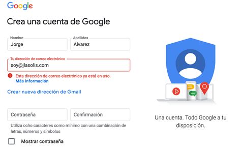 Correo Gmail Crear Crear Un Correo Electronico Aprende A Crear Un