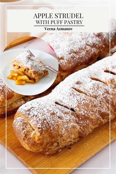 Apple Strudel Is An Austrian Pastry With A Sweet Pastry Crust And An