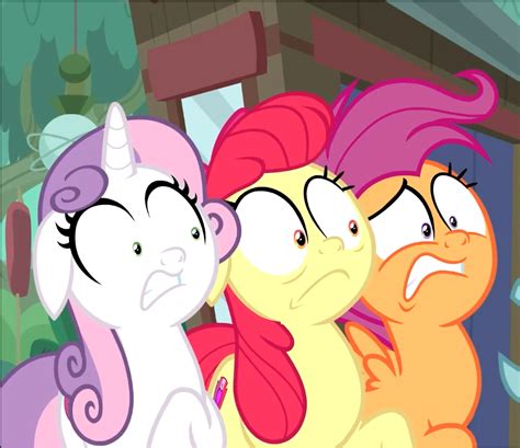 Safe Screencap Apple Bloom Scootaloo Sweetie Belle