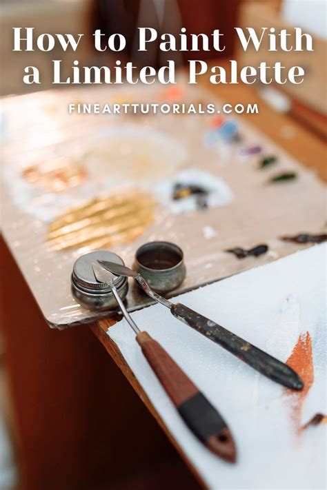 How To Paint With A Limited Palette Palette Painting Cold Wax Painting