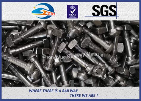 High Tensile Railway Track Bolts Button Head Oval Neck BHON For