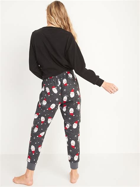 Printed Flannel Jogger Pajama Pants For Women Old Navy