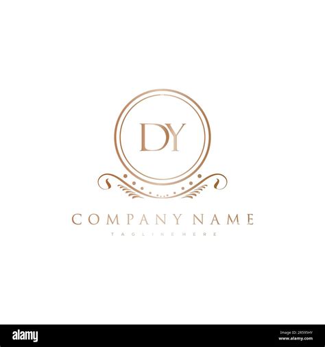 Letter Initial With Royal Luxury Logo Template Stock Vector Image Art