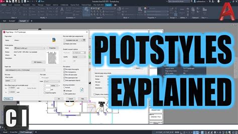 AutoCAD Plot Styles Explained Ctb Stb Lineweight Transparency