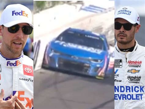 WATCH The Biggest Hypocrite In NASCAR Fans Furious As Denny Hamlin