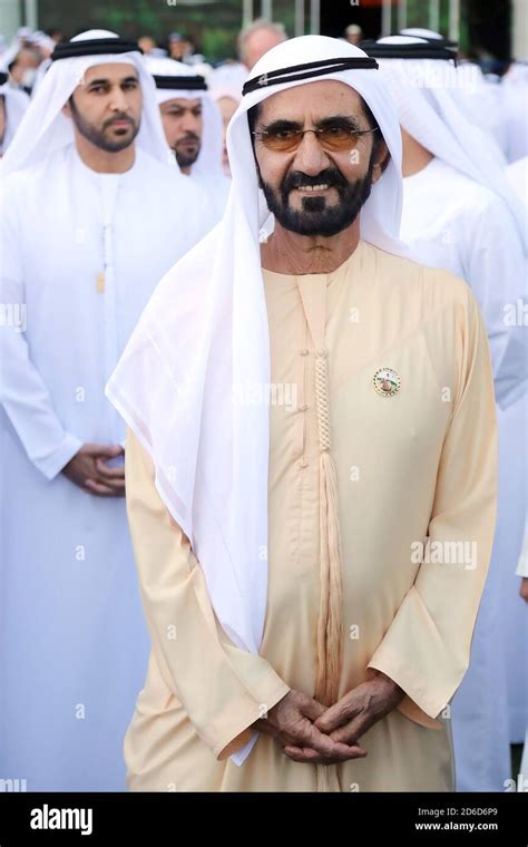 Scheich Muhammed Bin Rashid Al Mktoum Fotos Und Bildmaterial In Hoher