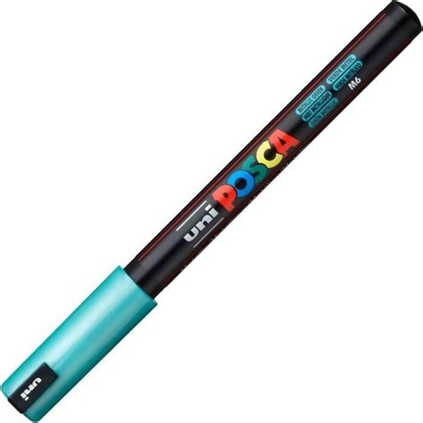 Posca Marqueur Pointe Extra Fine 0 7 Vert Metallise Z450 Cdiscount
