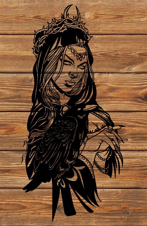 PNG SVG File Wiccan Witch Wicca Woman Witchcraft Etsy