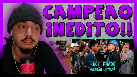 JOTAPÊ e MAGRÃO x PRADO e KROY GRANDE FINAL 79ª BATALHA DA NORTE