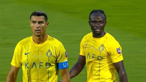 Al Nassr Sadio Mané poussé vers la sortie par Cristiano Ronaldo