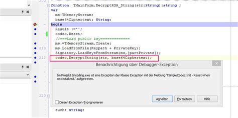Delphi Lockbox 3 Reset When Not Initialized Stack Overflow