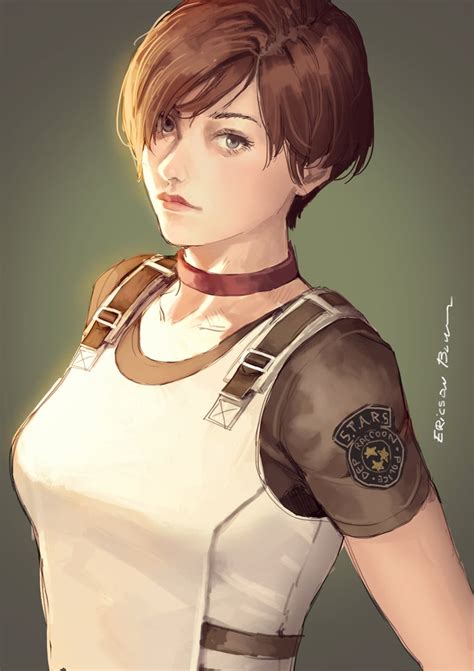 Rebecca Chambers Resident Evil Drawn By Ericson Blum Danbooru