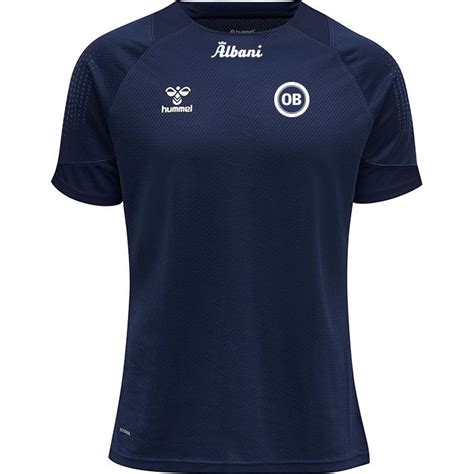 Odense Boldklub Lead T shirt d Entraînement Bleu Marine