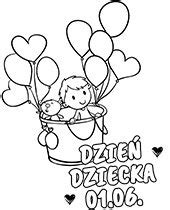 Dzień dziecka kolorowanki do duku E kolorowanki eu