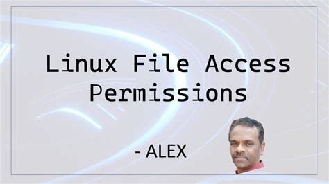 File Permission In Linux YouTube