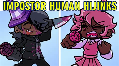 Friday Night Funkin VS Impostor Human Hijinks DEMO New Week Covers