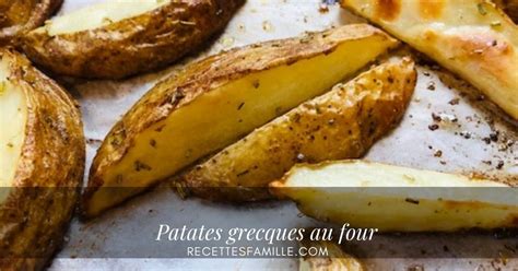 Patates Grecques Recettes De Famille
