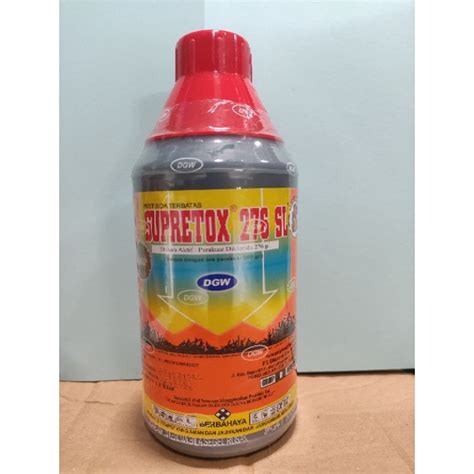 Jual Herbisida Supretox Sl Liter Shopee Indonesia