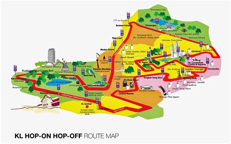 Trip To Kuala Lumpur Malaysia Kl Hop On Hop Off Kuala Lumpur Route